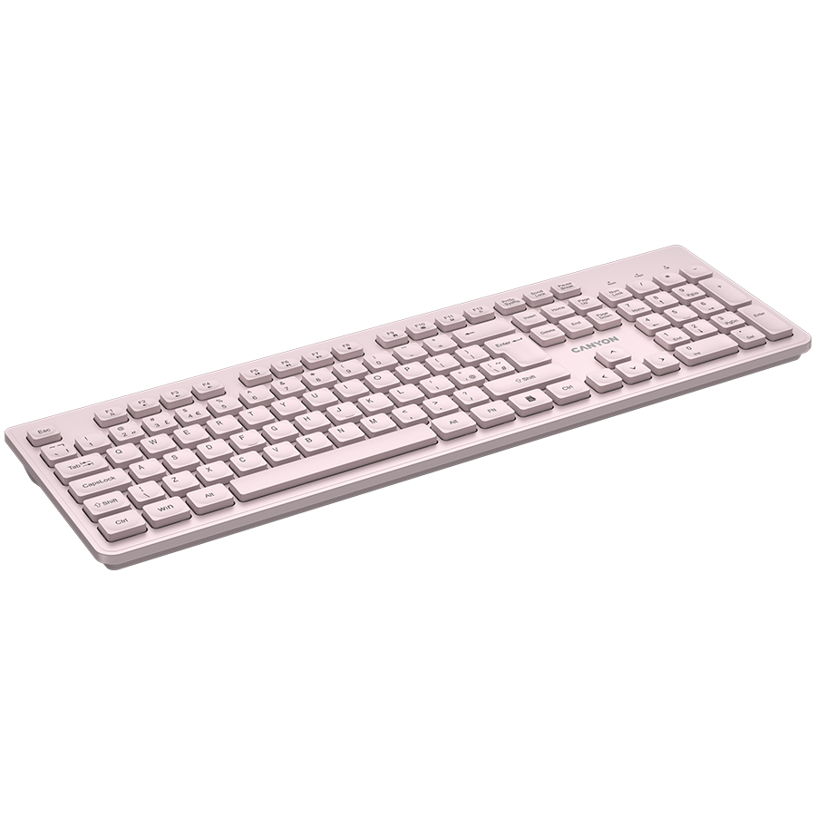 CANYON keyboard HKB-W01 UK/US AAA Wireless - Beige – Technomobi (Pty) Ltd