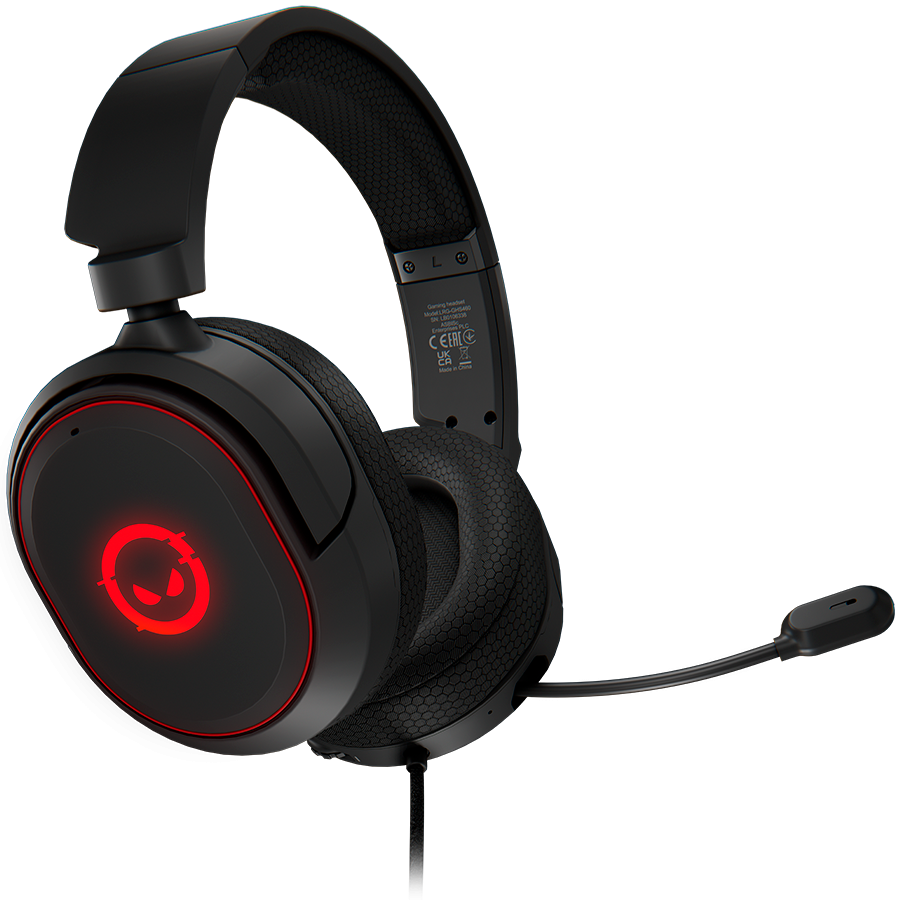 LORGAR Pro Kaya 460 USB Gaming Headset with Microphone – Black ...