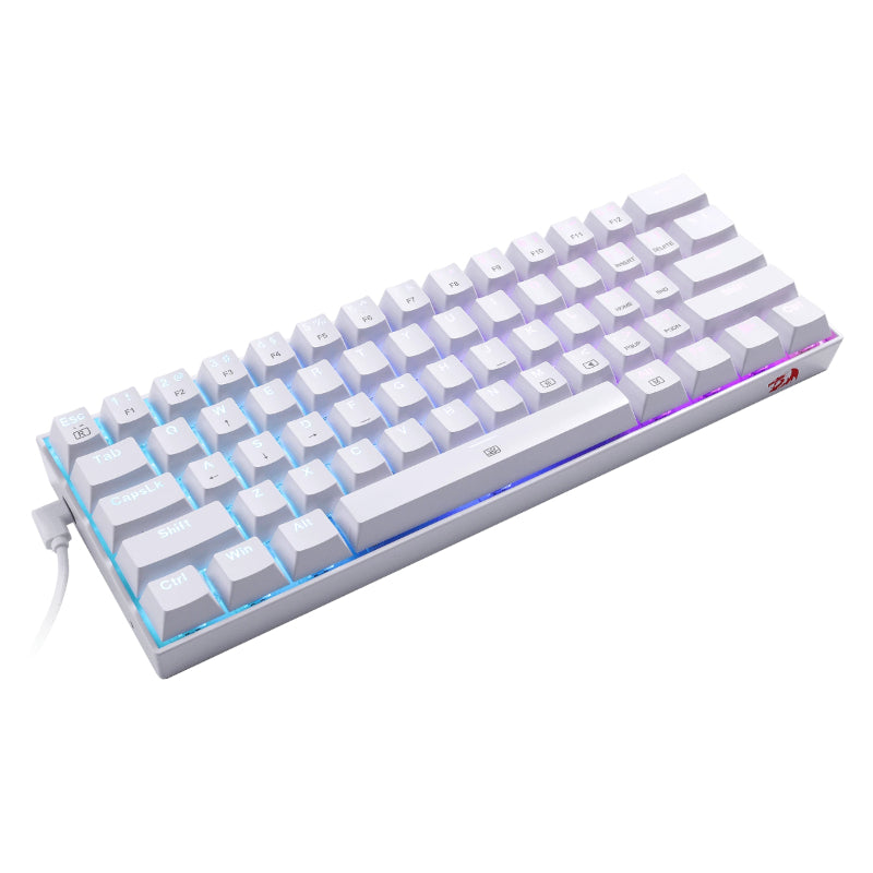 Redragon K630 Dragonborn RGB Wired Mechanical Gaming Keyboard - White ...