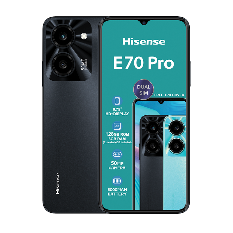 Other Smartphone Brands - Hisense E70 Pro 4G Dual Sim 128GB - Black was ...