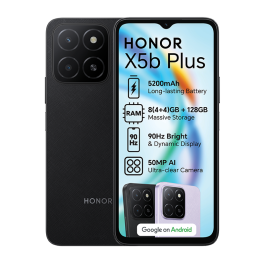 Honor X5b Plus 4G Dual Sim 128GB - Black | Technomobi