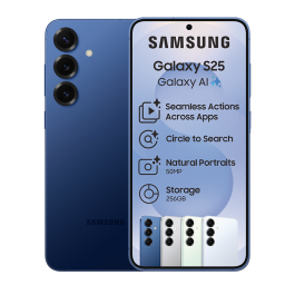 Samsung Galaxy S25 5G Dual Sim 256GB - Navy Blue | Technomobi