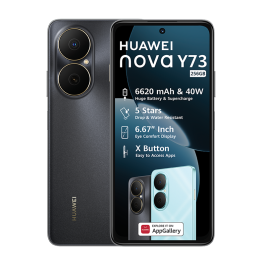 Huawei Nova Y73 4G Dual Sim 256GB - Black | Technomobi