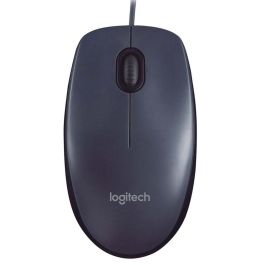 Logitech M90 Wired Mouse - Grey | Technomobi