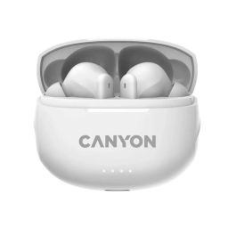 Canyon TWS-8 ENC Bluetooth Headset - White | Technomobi