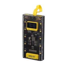 Supa Fly Circuit Series Power Bank 10000mah LCD 22.5W PD - Transparent ...
