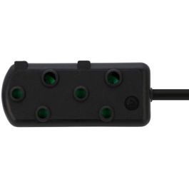 Switched 20m SBS Extension Cable/Cord/Lead Multiplug Heavy Duty - Black ...