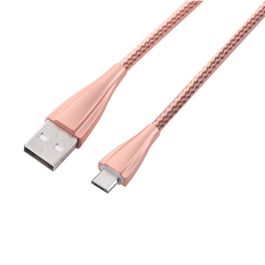 Volkano Fashion Series Cable Micro USB - Rose Gold | Technomobi